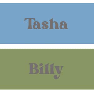 Editable Retro Student Name Labels & Desk Plates - Etsy