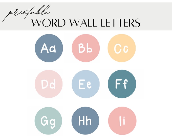 Victorian Cursive Alphabet Printable, Alphabet Word Wall Display, ABC ...