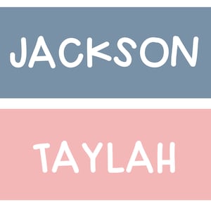 Student Name Labels | Editable Classroom Decor - Etsy