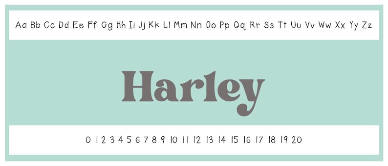 Editable Retro Student Name Labels & Desk Plates - Etsy