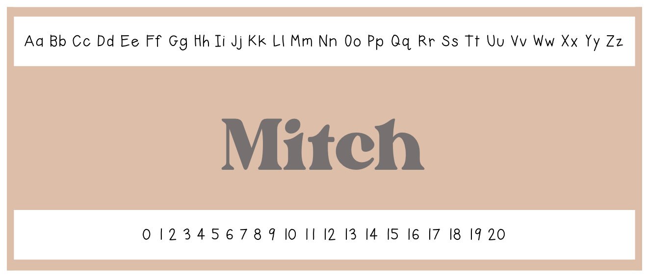 Editable Retro Student Name Labels & Desk Plates - Etsy