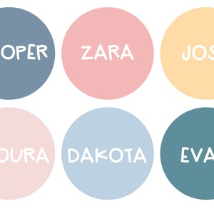 Student Name Labels | Editable Classroom Decor - Etsy