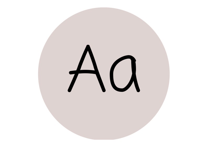 Printable Classroom Word Wall | Alphabet Letter Display - Etsy