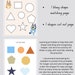 Bluey Shape Matching Printable, Match the Shapes, Toddler & Kid ...