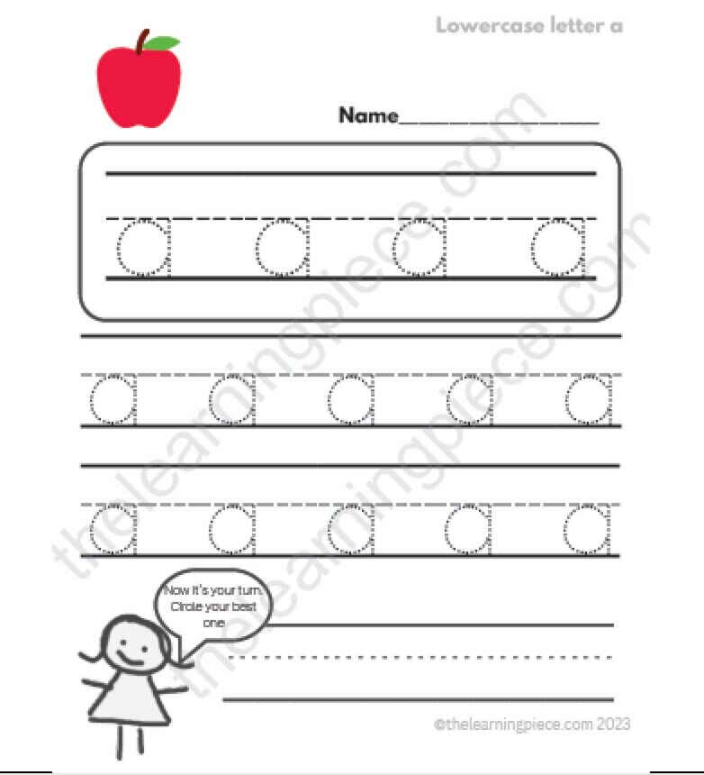 ABC Letter Tracing-52 Printable Pages - Etsy