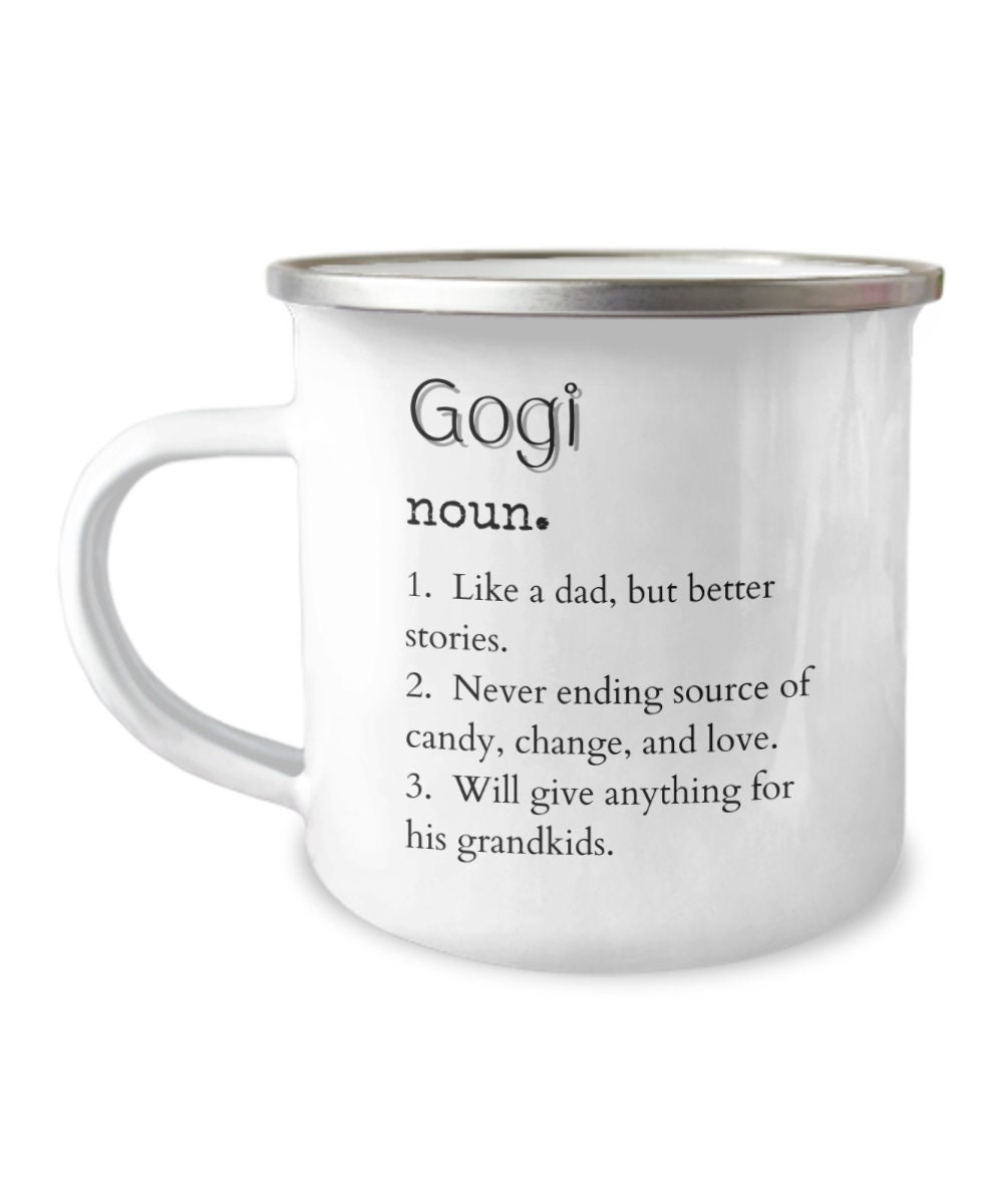 Gogi Definition Camper Mug, Funny Grandparent Gifts Ideas Best Birthday ...