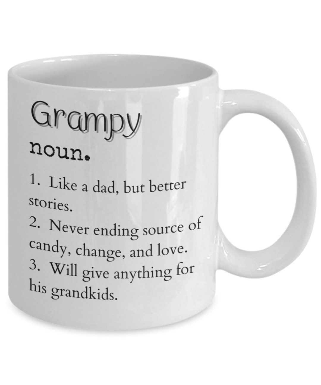 Grampy Definition Coffee Mug, Funny Grandparent Gifts Ideas Best ...