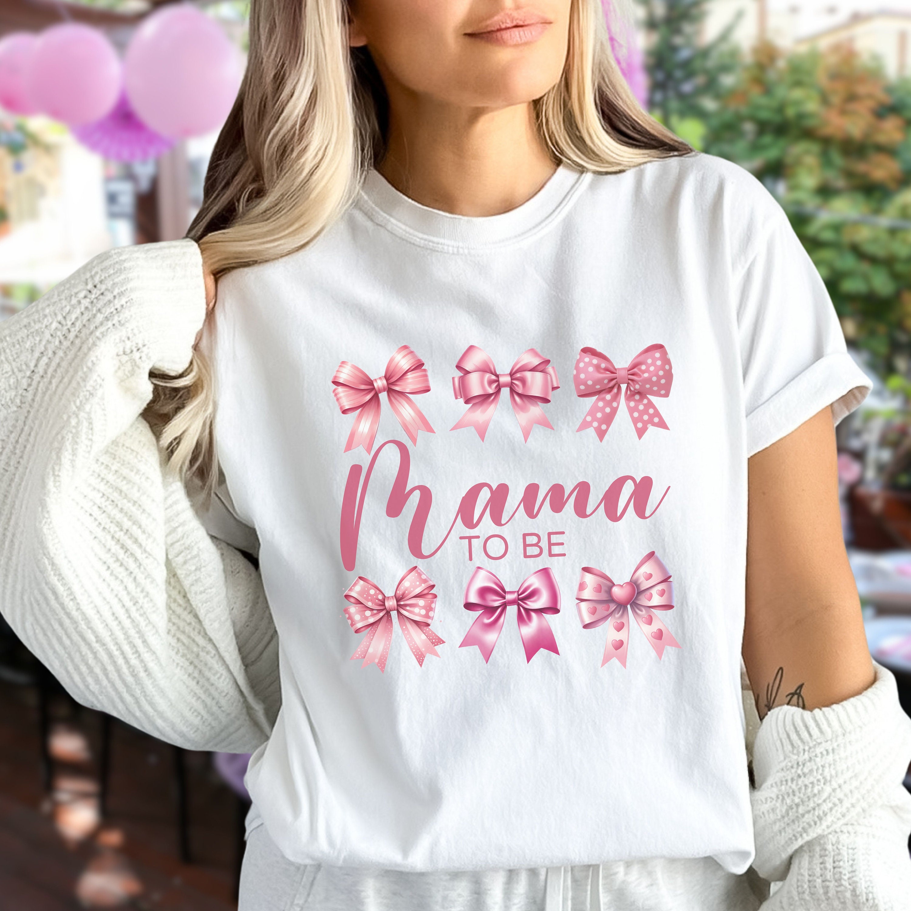 Mama to Be Shirt Soon to Be Mom Gift Comfort Colors Coquette Clothing ...
