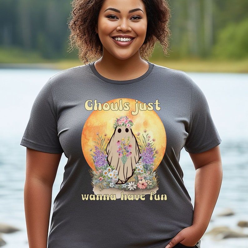 Whimsigoth Halloween Shirt Gothic Whimsy Ghost T-shirt - Etsy