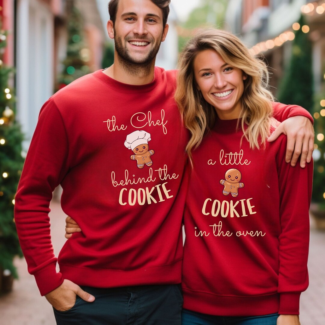 Christmas Pregnancy Announcement Shirt Couples Pregnancy Etsy