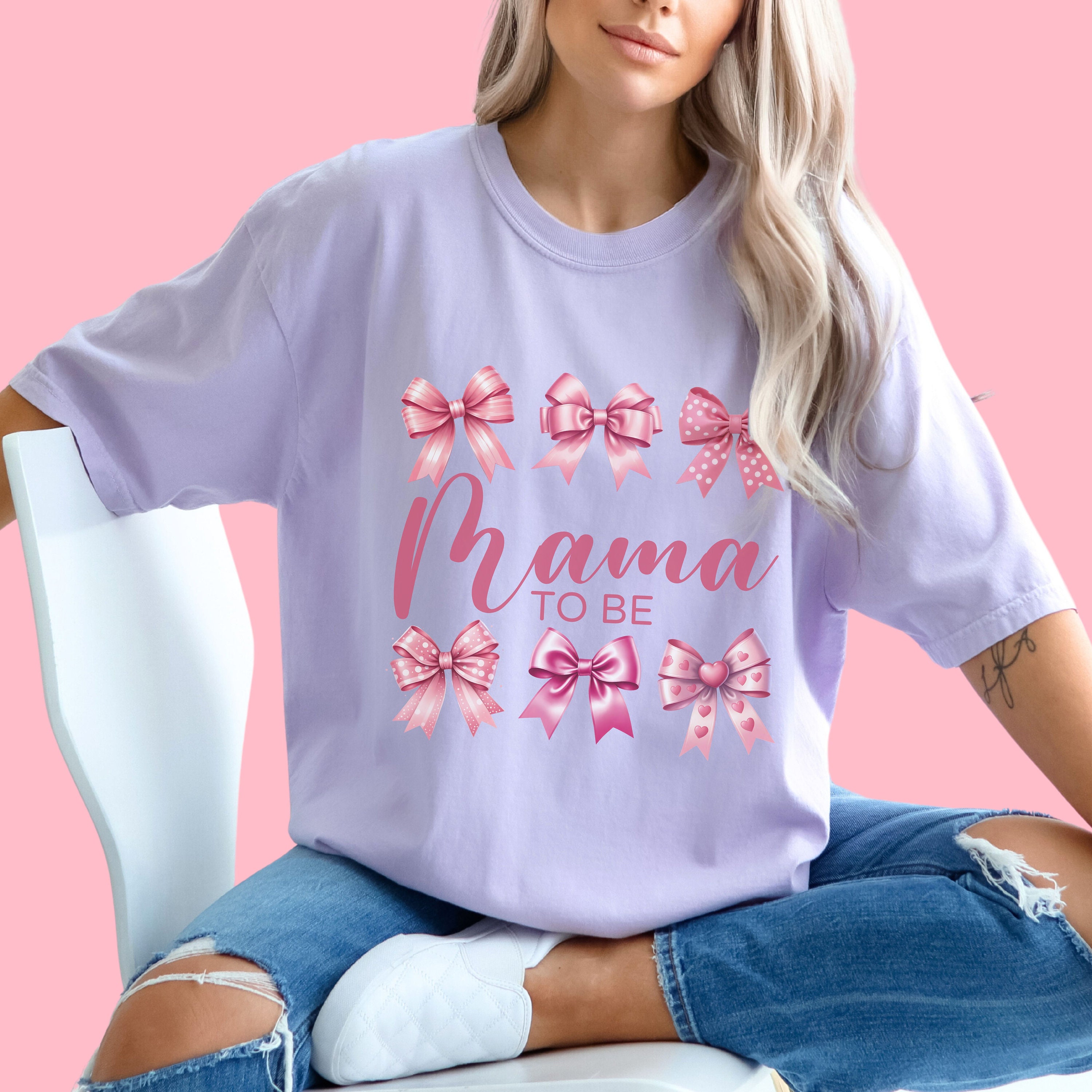Mama to Be Shirt Soon to Be Mom Gift Comfort Colors Coquette Clothing ...