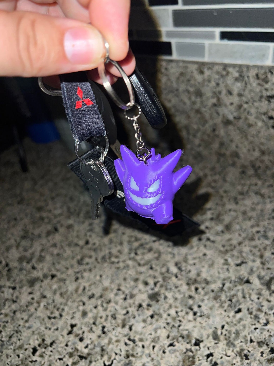 Oogie Boogie Gengar halloween Pokémon Keychain - Etsy