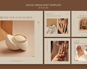 Permanent Jewelry Social Media Post Instagram Template - Etsy
