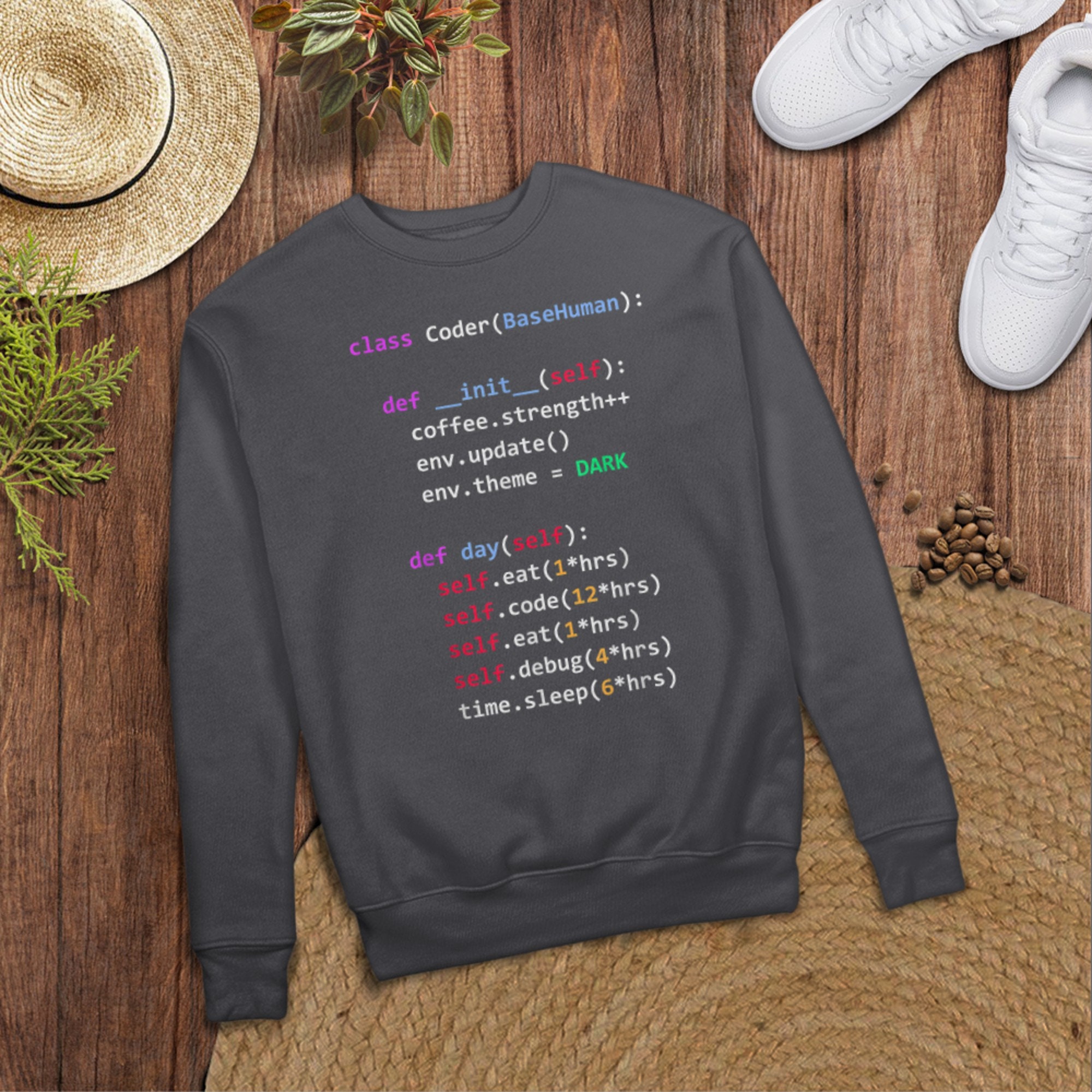 Eat Code Sleep Repeat Camiseta divertida de clase de codificación de ...