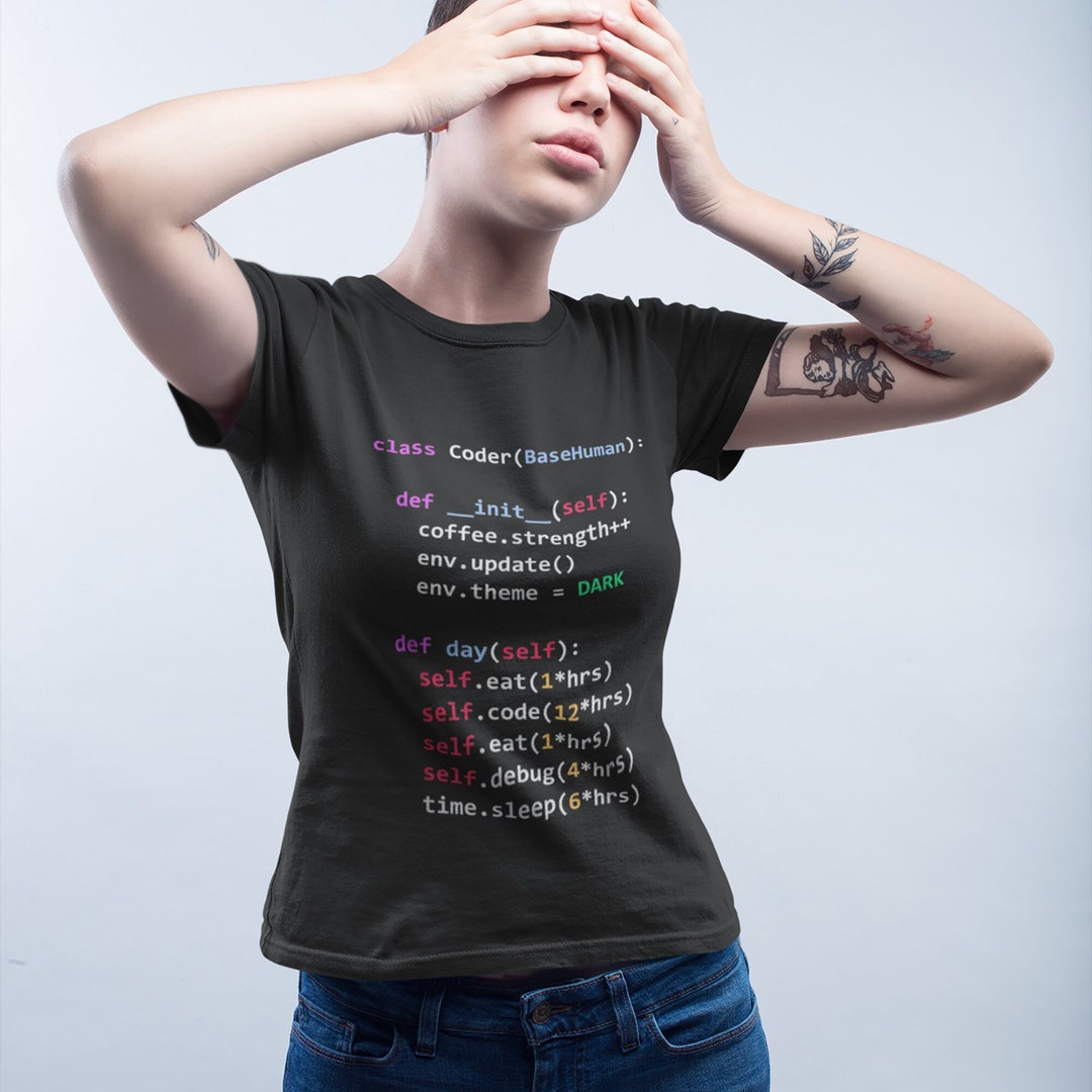 Eat Code Sleep Repeat Camiseta divertida de clase de codificación de ...