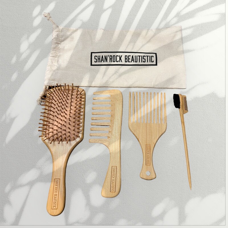 Bamboo Brushes & Combs - Etsy