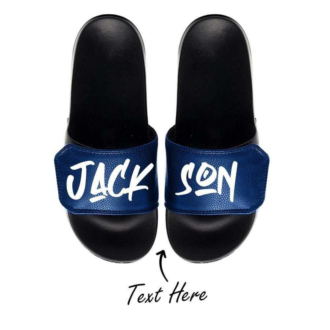 Personalized Slide With Name Gift for Him Black/ White - Etsy