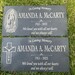 Memorial Stone Gray Slate for Mom Dad, Personalized in Loving Memory ...