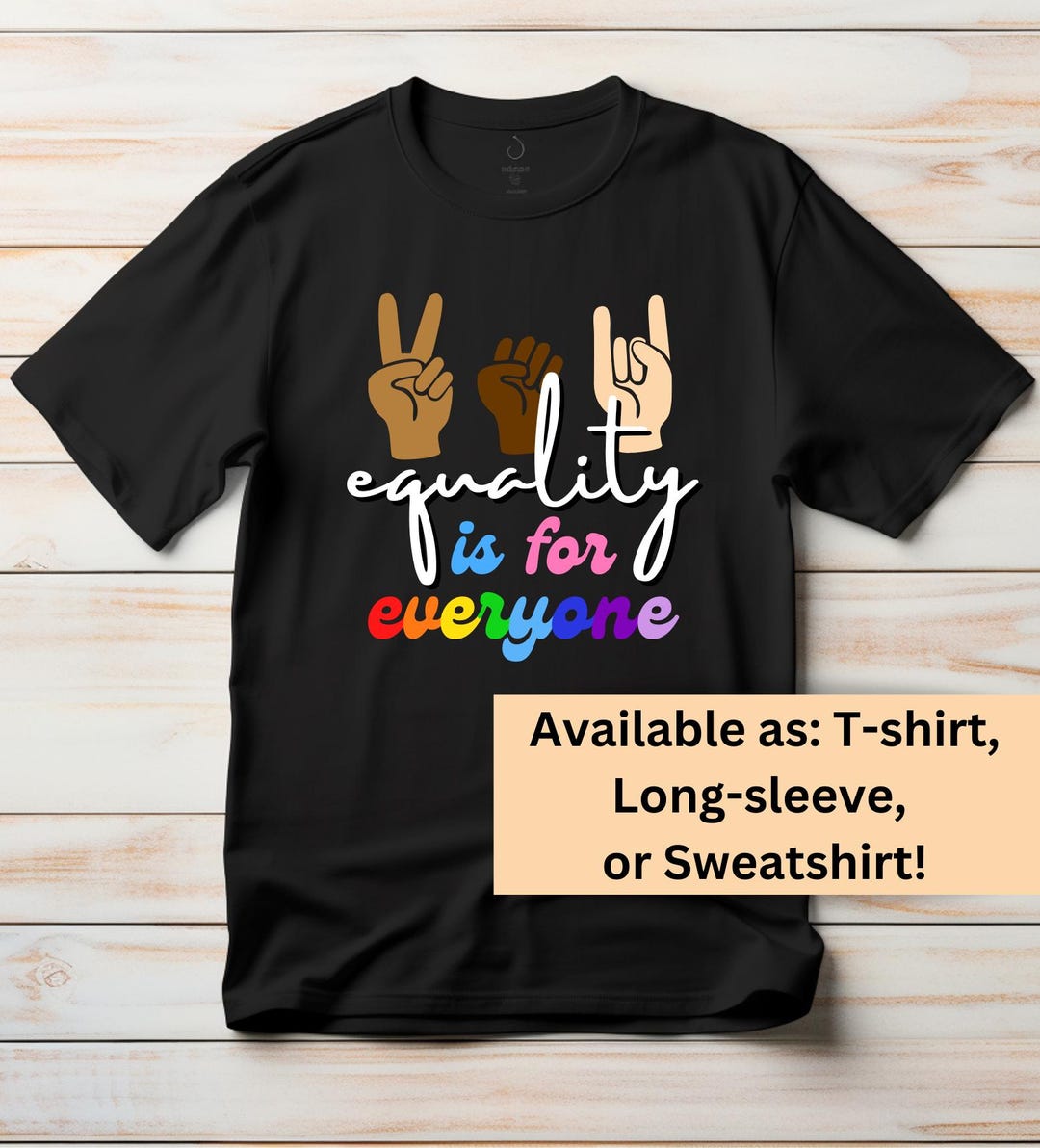 Equality is for Everyone - Etsy