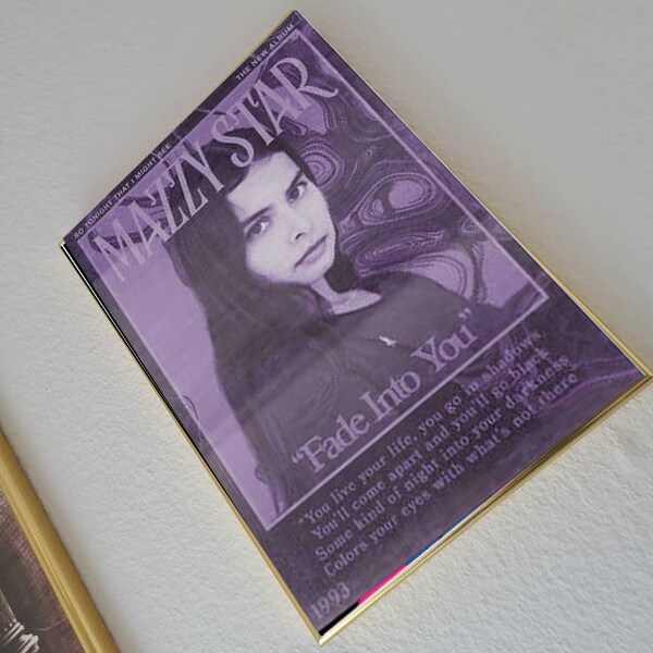 Mazzy Star Poster Vintage - Etsy