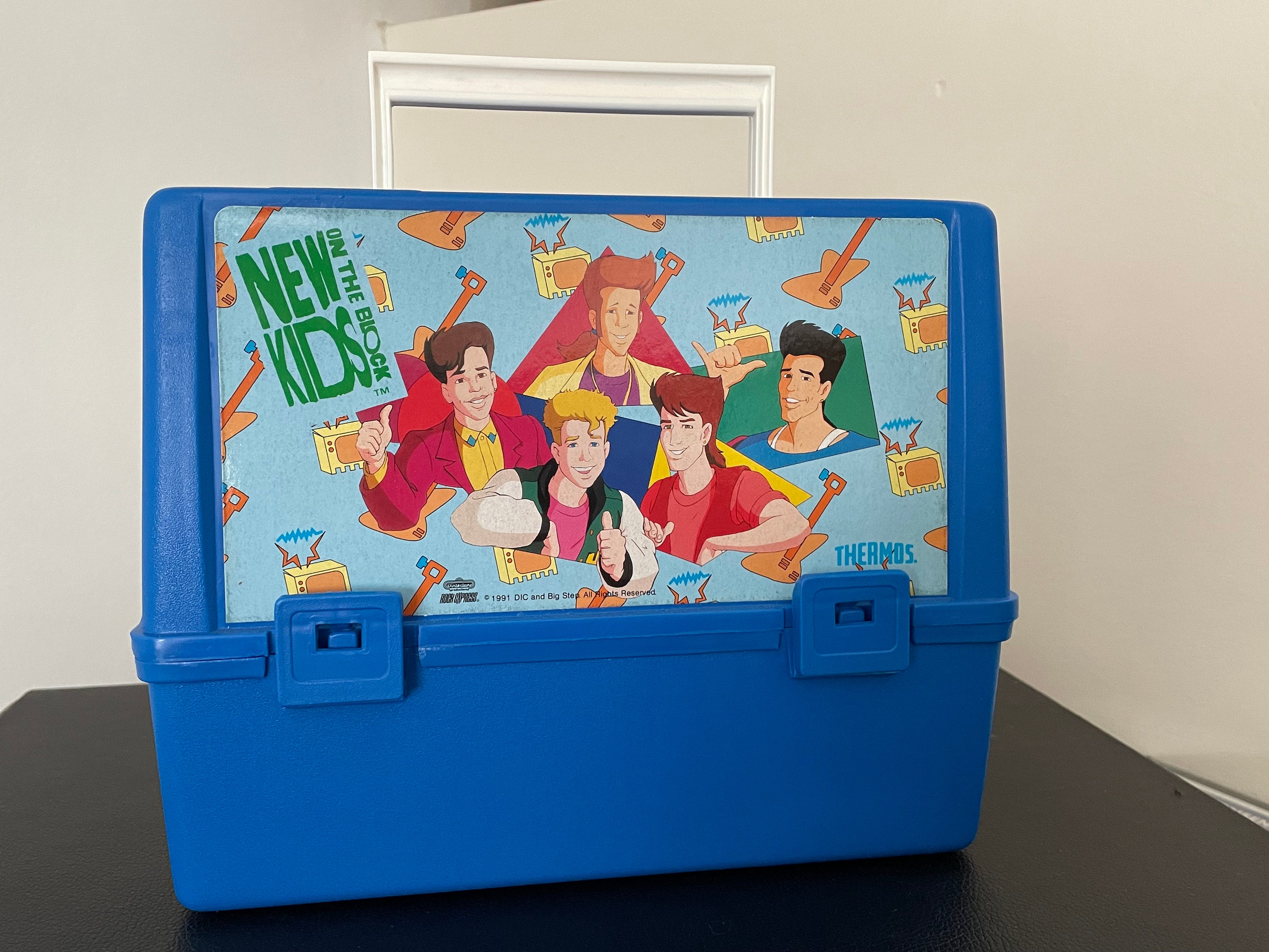 Rare Vintage New Kids on the Block Cartoon Lunch Box Like - Etsy