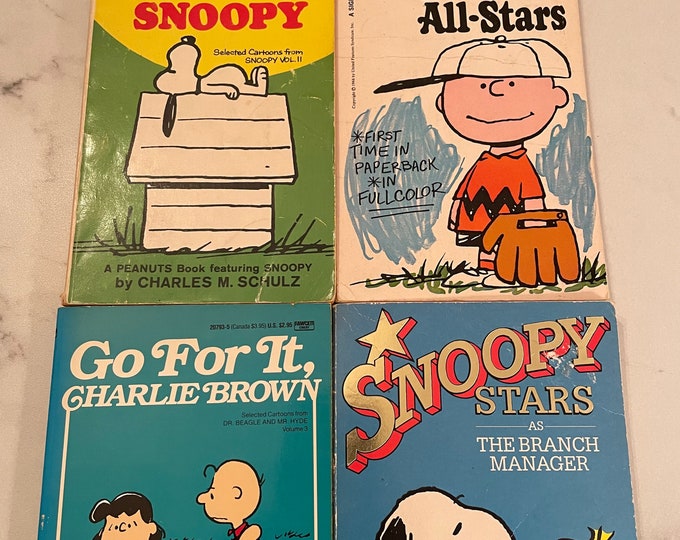 Vintage Peanuts Snoopy Charlie Brown Comic Books 1958-1988 - You Choose ...