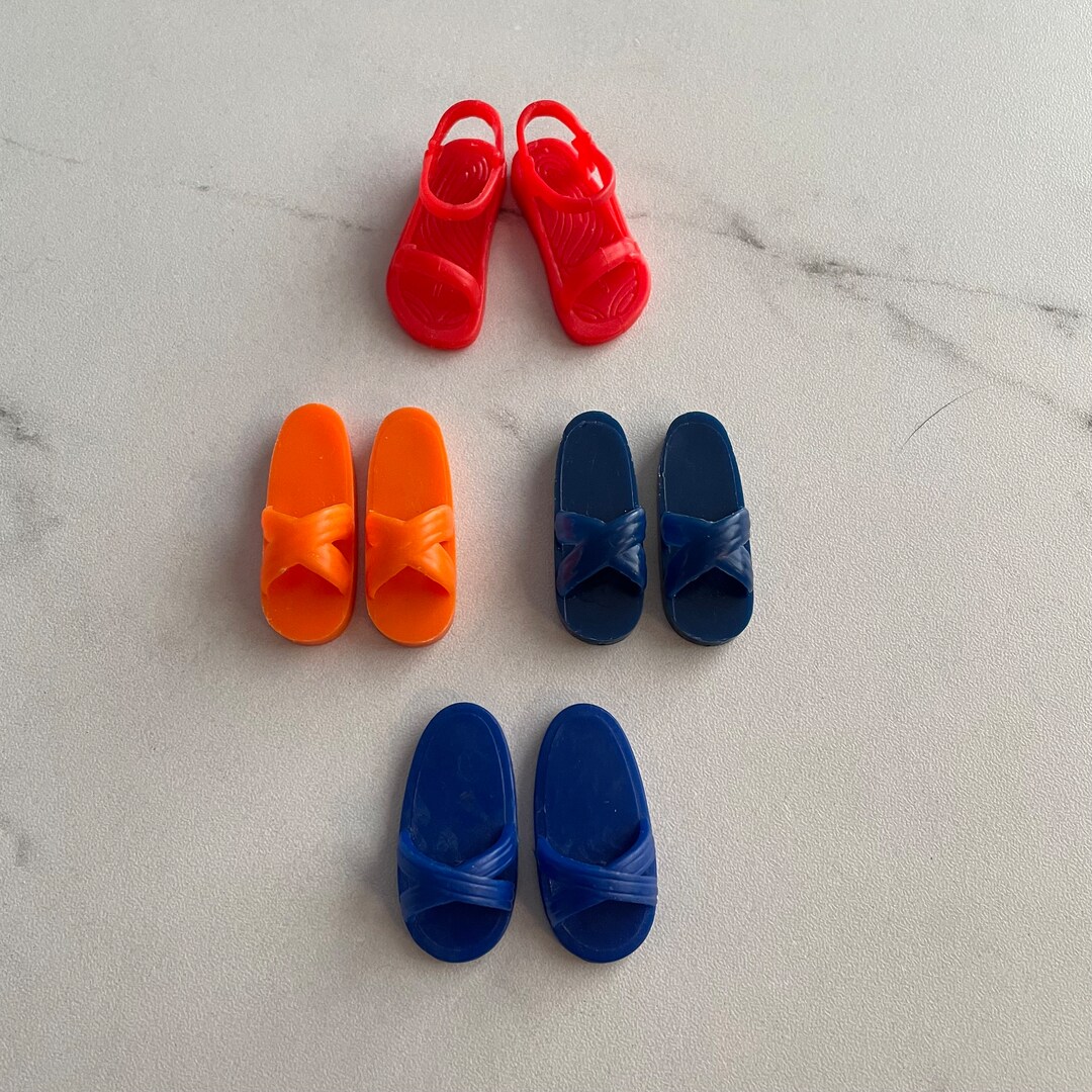 Vintage Ken Doll Sandals Slides - Pick A Pair! - Etsy
