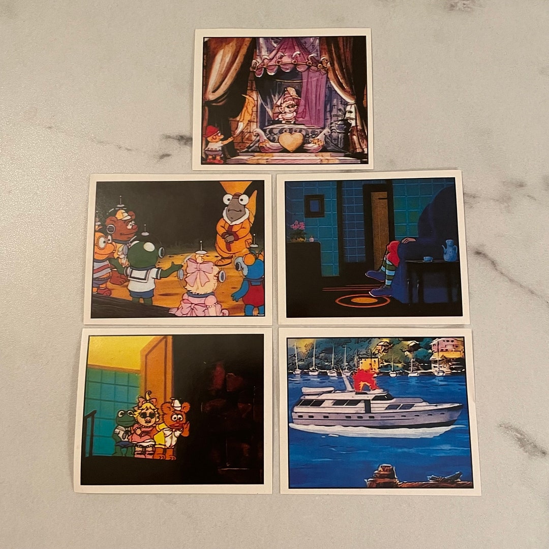 Vintage Muppet Babies Stickers for Panini Muppet Babies Album 1988 - Etsy