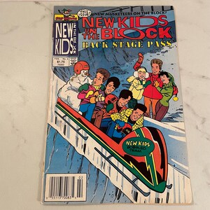 Vintage New Kids on the Block Comics - You Choose! - Etsy