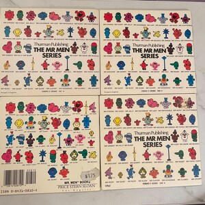 Vintage Mr Men Books - Roger Hargreaves - 1970s - You Choose! - Etsy