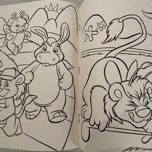 Vintage Wuzzles Colouring Book - 1985 - You Choose! - Etsy