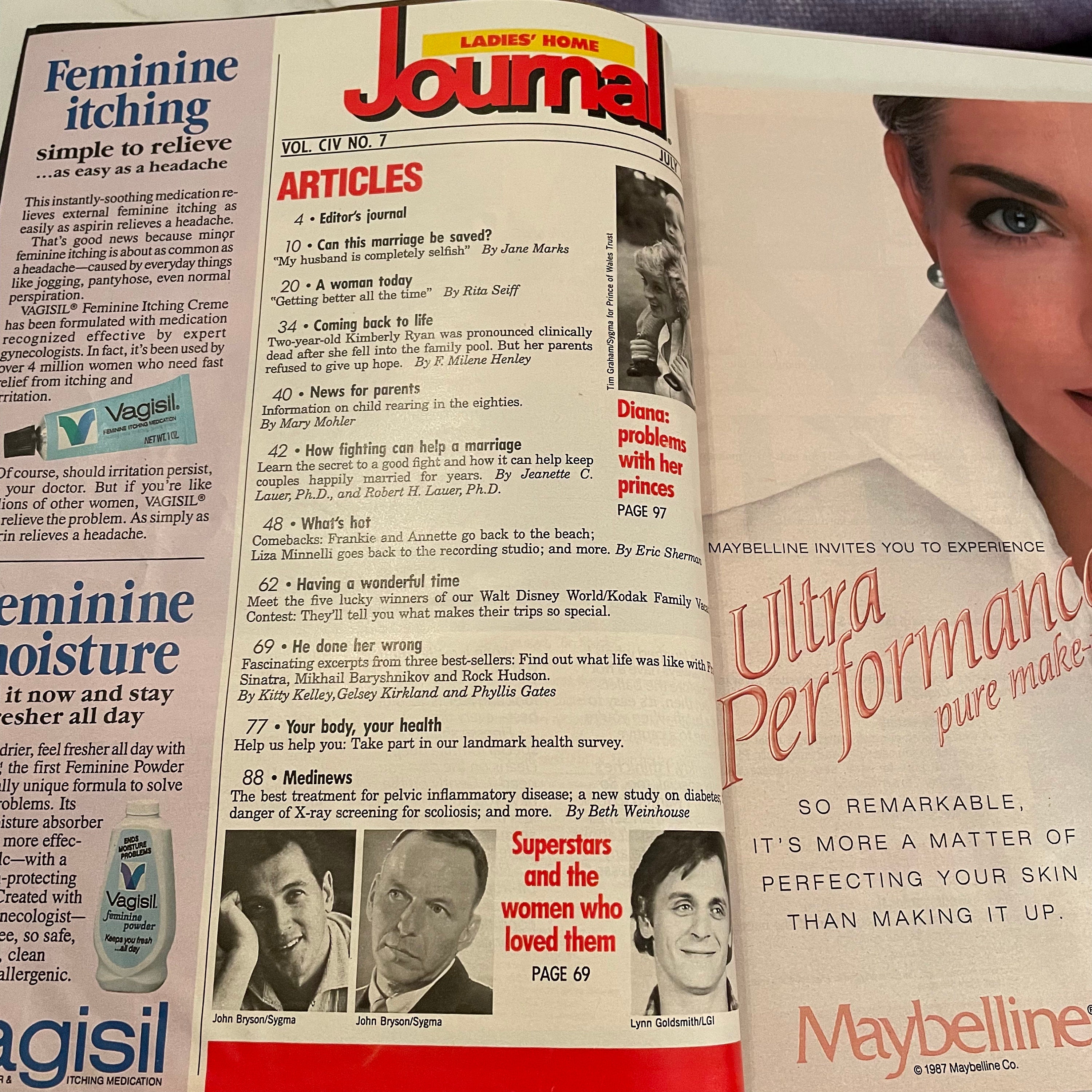 Vintage Ladies' Home Journal Magazine 1980s You Choose - Etsy