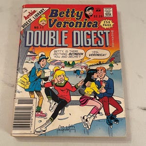 Vintage 1980s/90s Betty & Veronica Comic Double Digests - Christmas ...