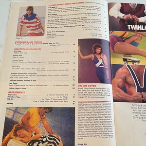 Vintage Joe Weider's Shape Magazine - April 1987 - Emma Samms - Etsy
