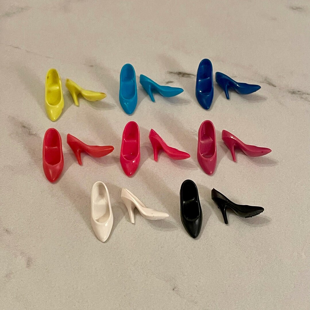 Vintage Superstar Era Barbie Skinny Heel Pumps - Pick A Pair! - Etsy