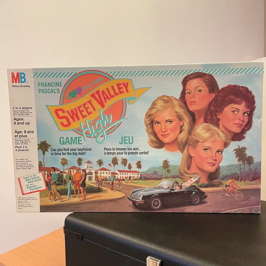 Vintage Sweet Valley High Board Game Complete - Etsy