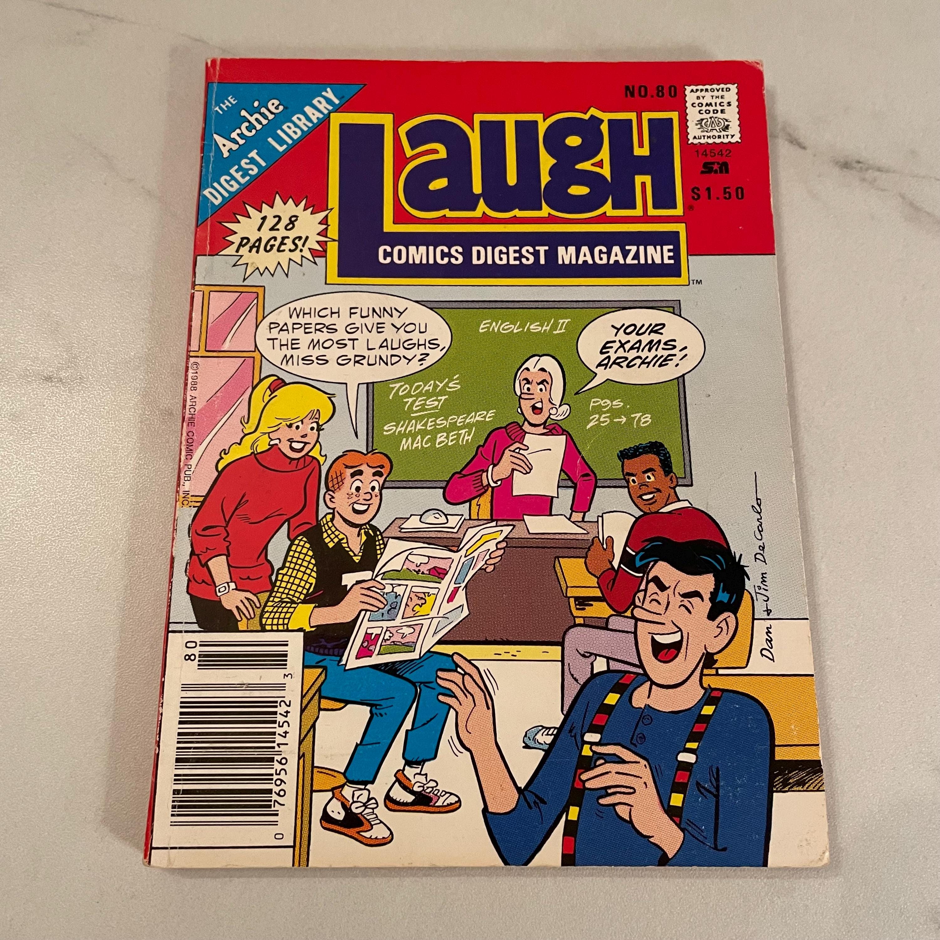 Vintage 1980s/1990s Laugh Archie Comic Digests - You Choose! - Etsy