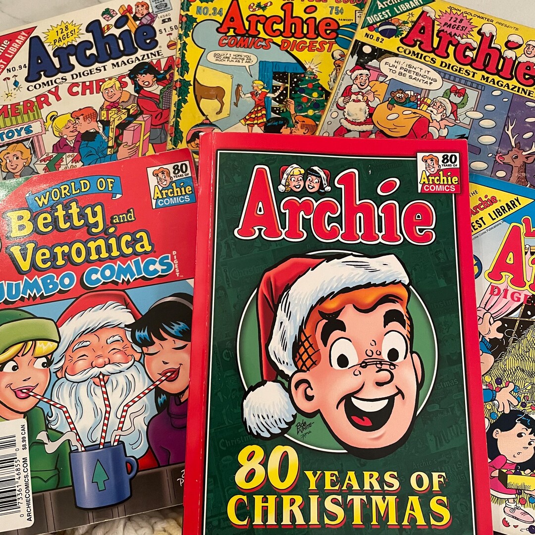 Vintage Archie Comic Digests - Christmas Special Editions - You Choose ...