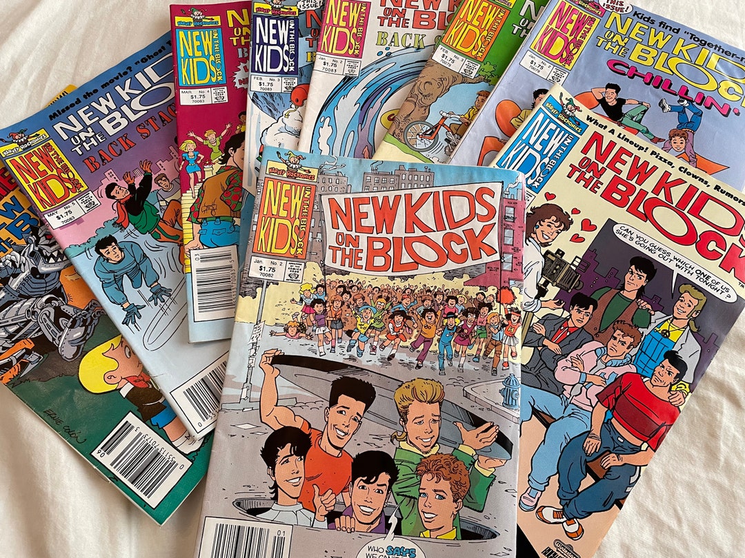 Vintage New Kids on the Block Comics You Choose - Etsy