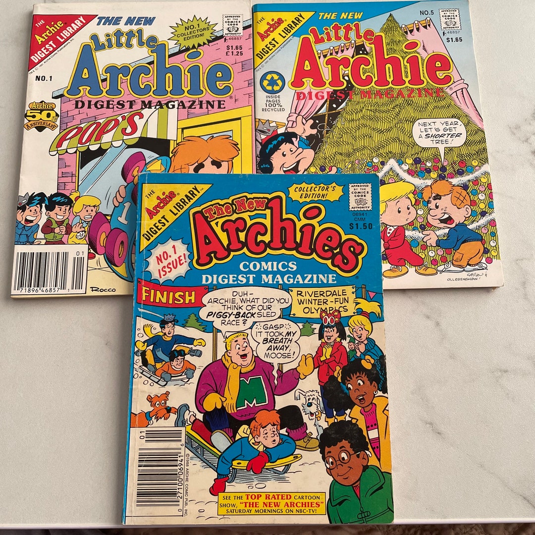 Vintage 1980s/90s Archie Comic Digests - You Choose! - Etsy
