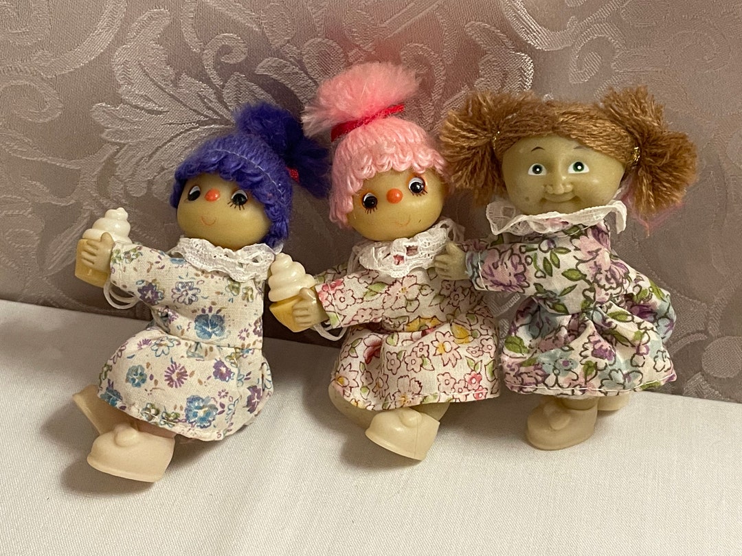 Vintage Hugger Dolls Ice Cream Dolls or Cabbage Patch Clone You Choose ...