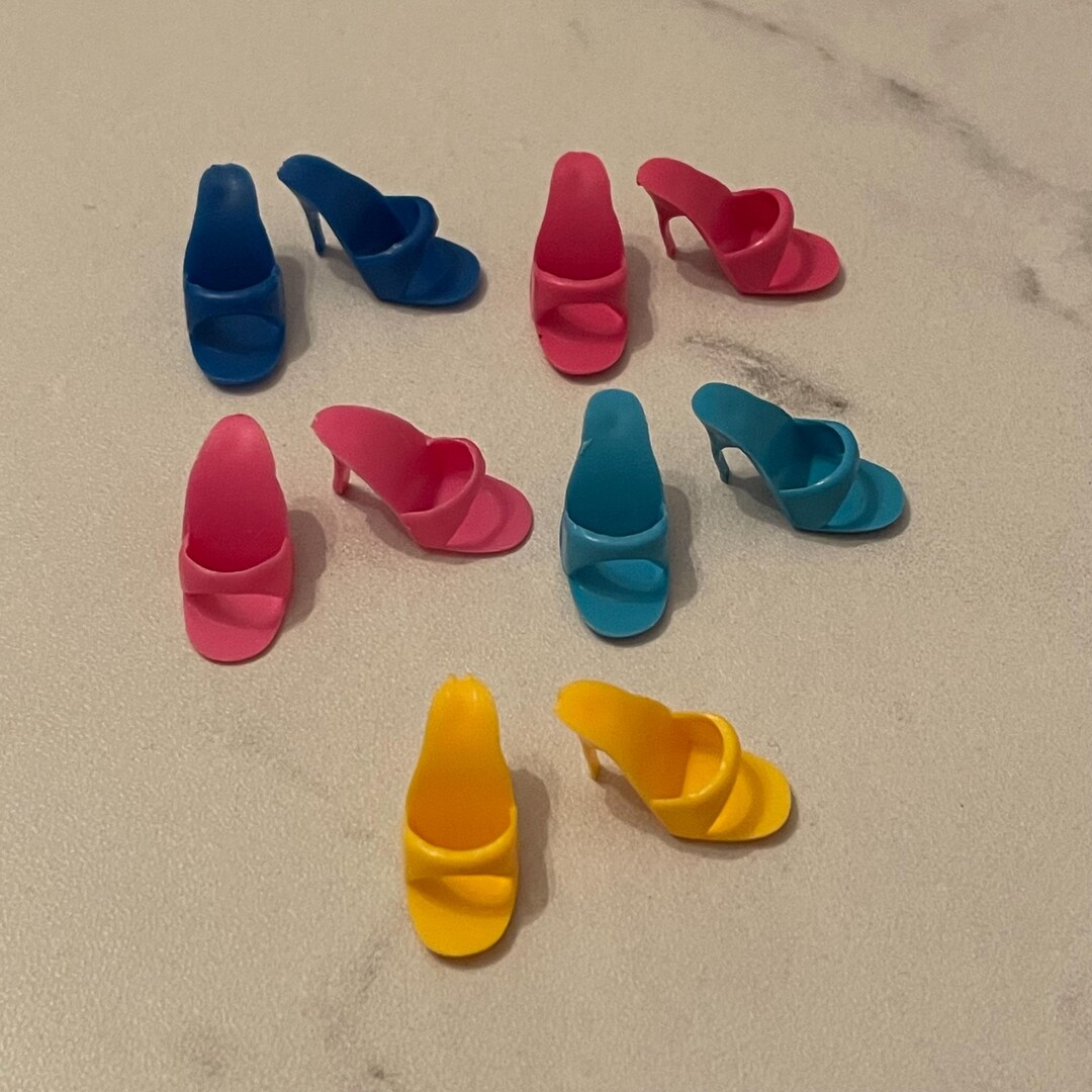 Vintage Barbie Open Toe Heels - Pick A Pair! - Etsy