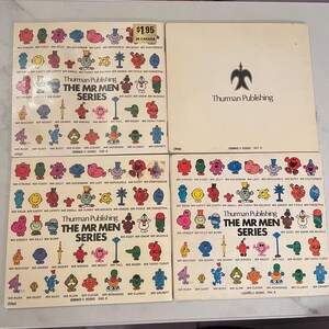 Vintage Mr Men Books - Roger Hargreaves - 1970s - You Choose! - Etsy