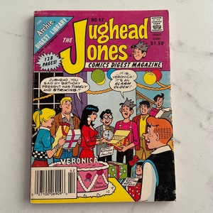 Vintage 1980s/90s Archie Jughead Jones Comic Digests - You Choose! - Etsy