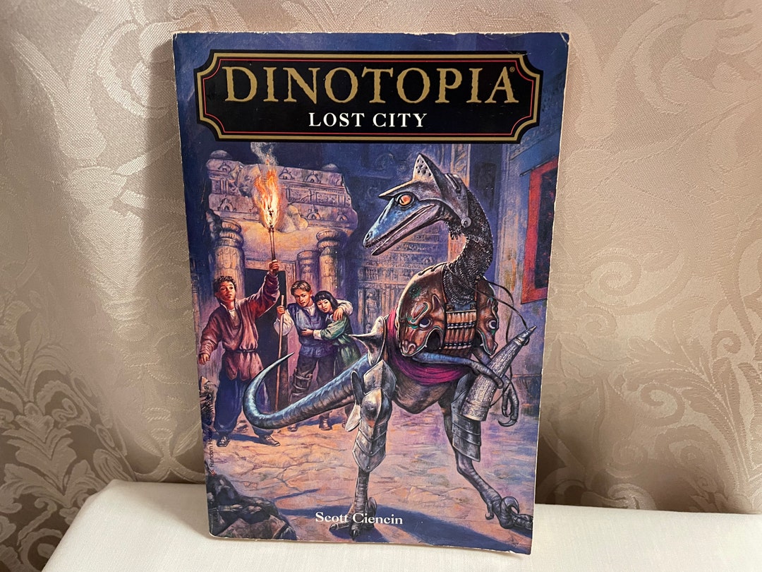 Vintage Dinotopia Paperback Book the Lost City dinotopia 4 Scott ...