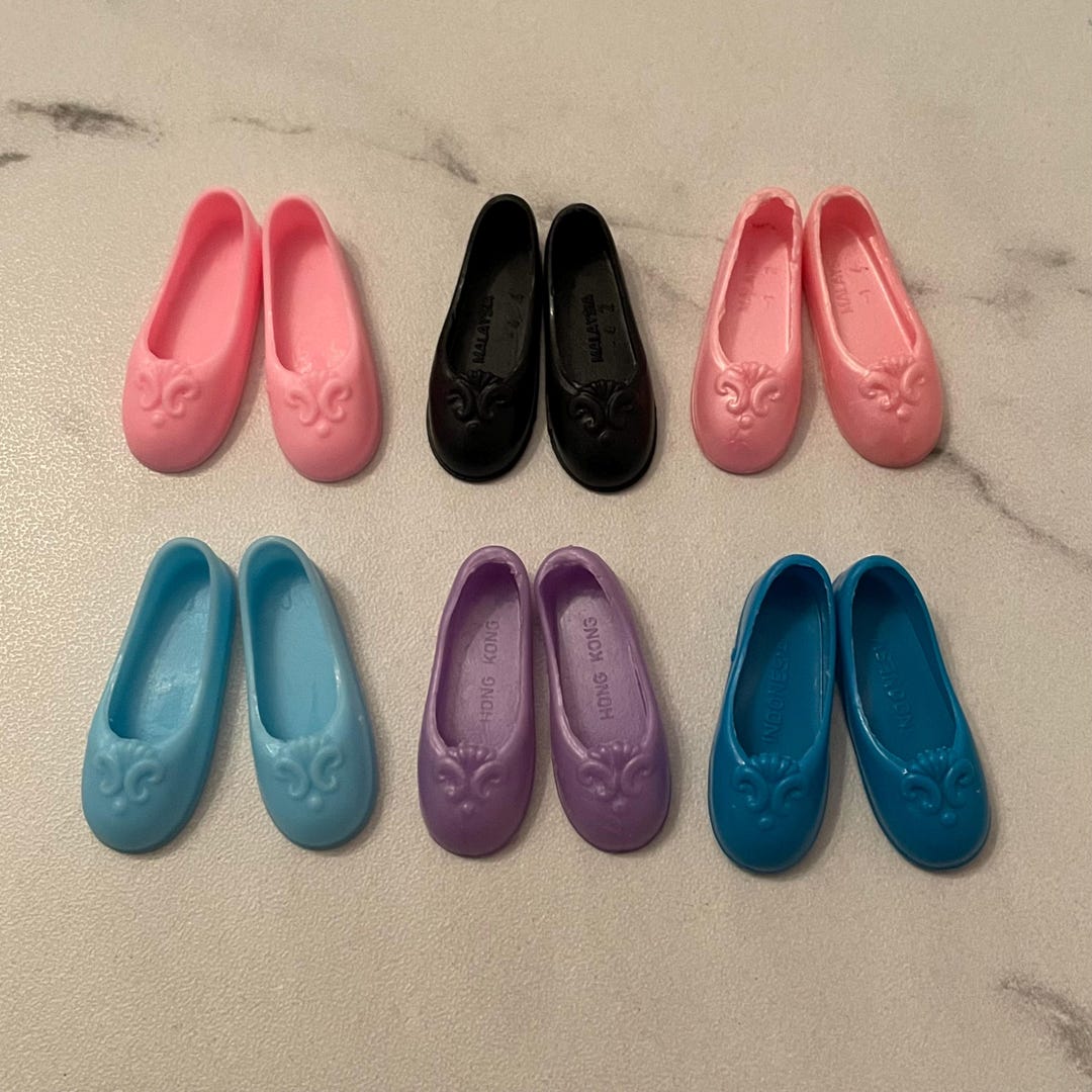 Vintage Poseable Barbie Doll Shoes - Flats - Pick A Pair! - Etsy