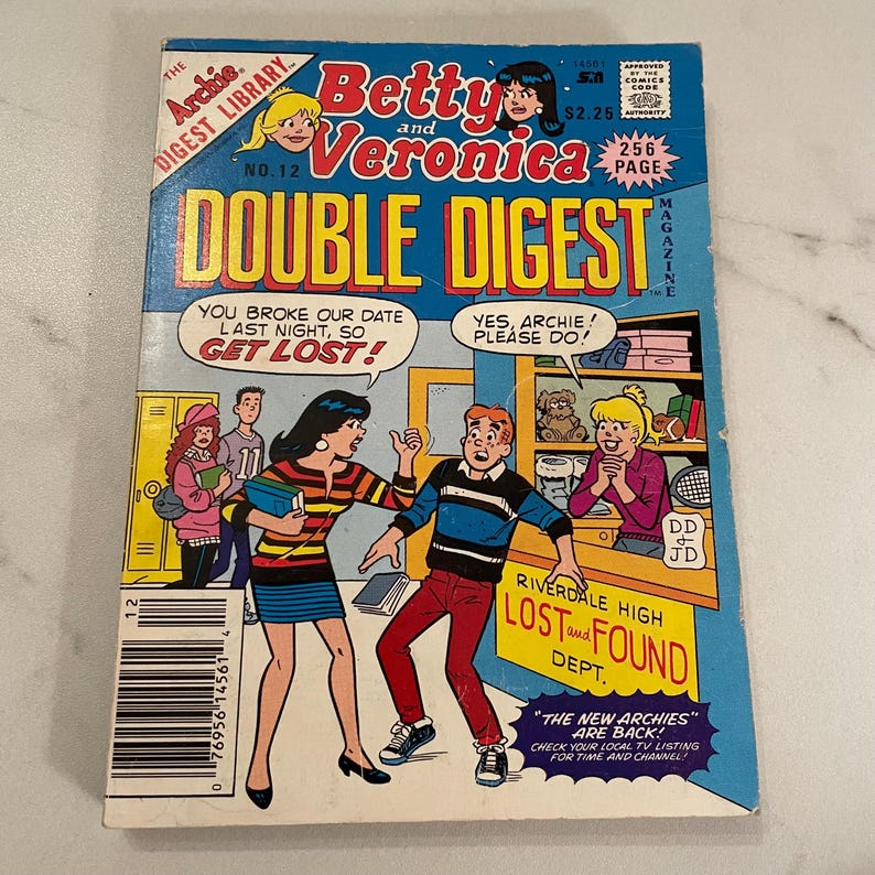 Vintage 1980s/90s/2000s Betty and Veronica Archie Comic Double Digests ...