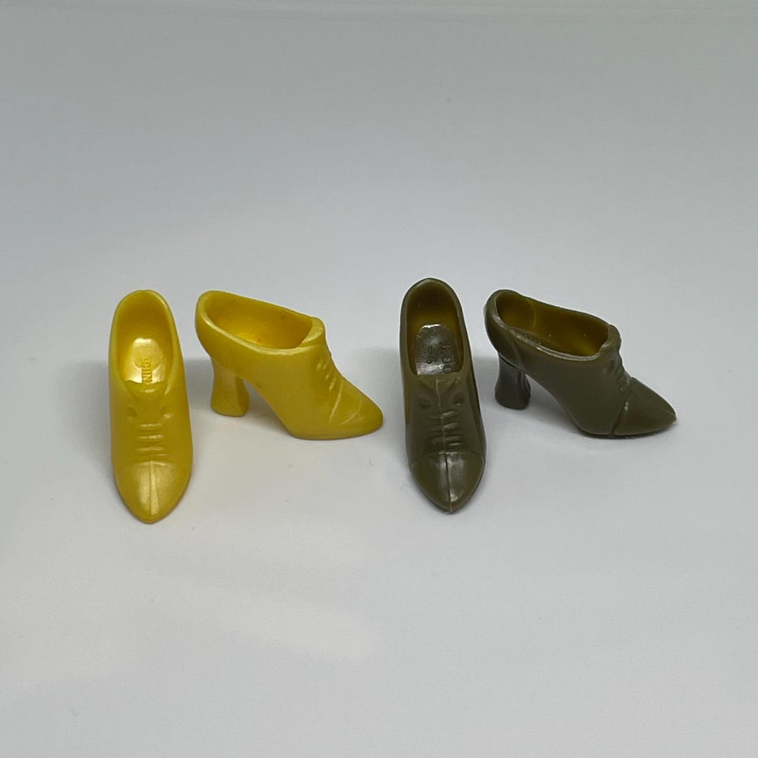 Vintage Barbie Edwardian-style High Heel Booties - Pick a Pair! - Etsy
