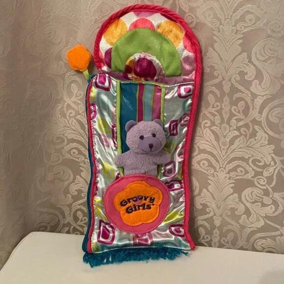 Vintage Groovy Girls Snazzy Sleeper Sleeping Bag and Teddy Bear - Etsy