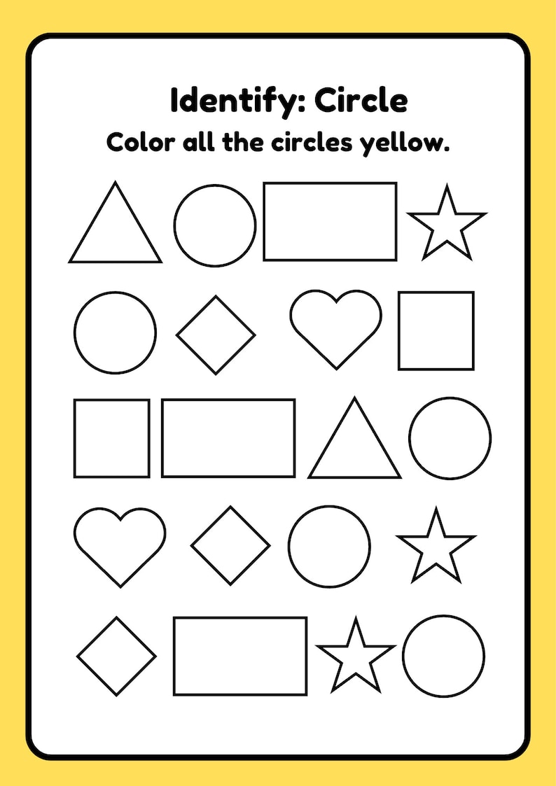 Educational Printables for Kindergarten and Primary School - Etsy